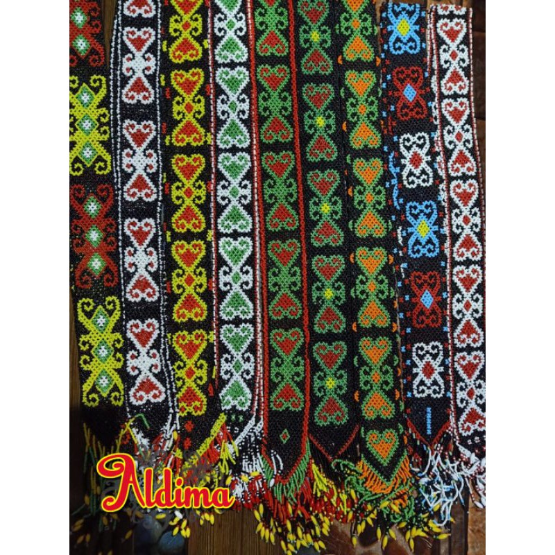 Jual syal manik khas dayak(tanggung) | Shopee Indonesia