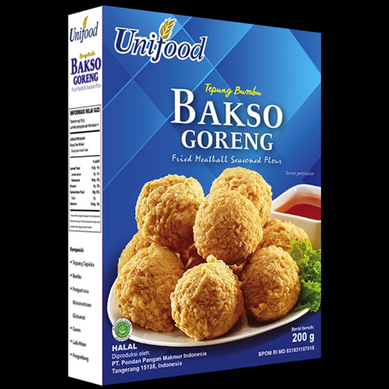 Jual Bakso Goreng Tepung Bumbu Instant / Unifood Pondan | Shopee Indonesia