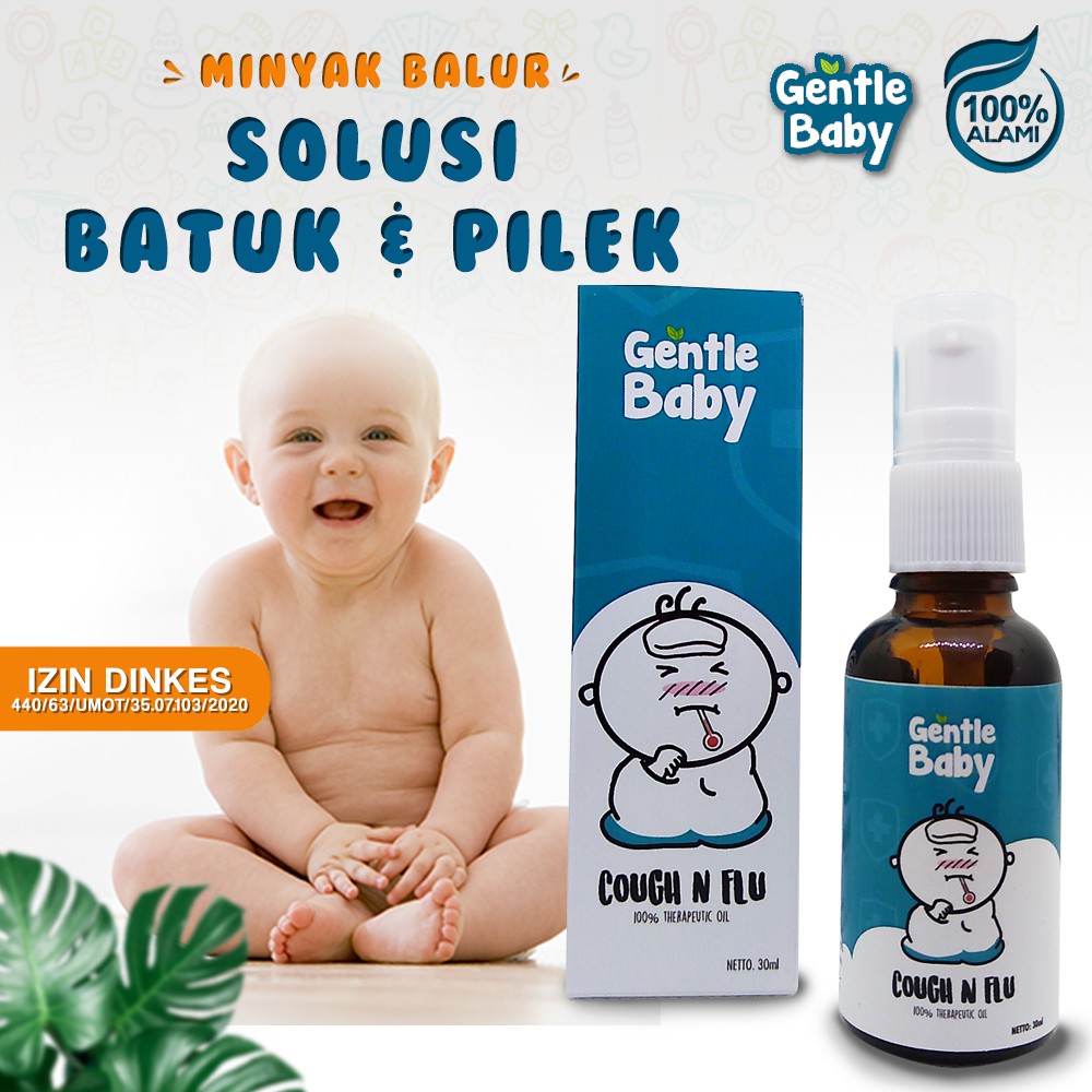 Jual Minyak Telon Essential Oil Aromatherapy Gentle Baby Cough And Flu ...