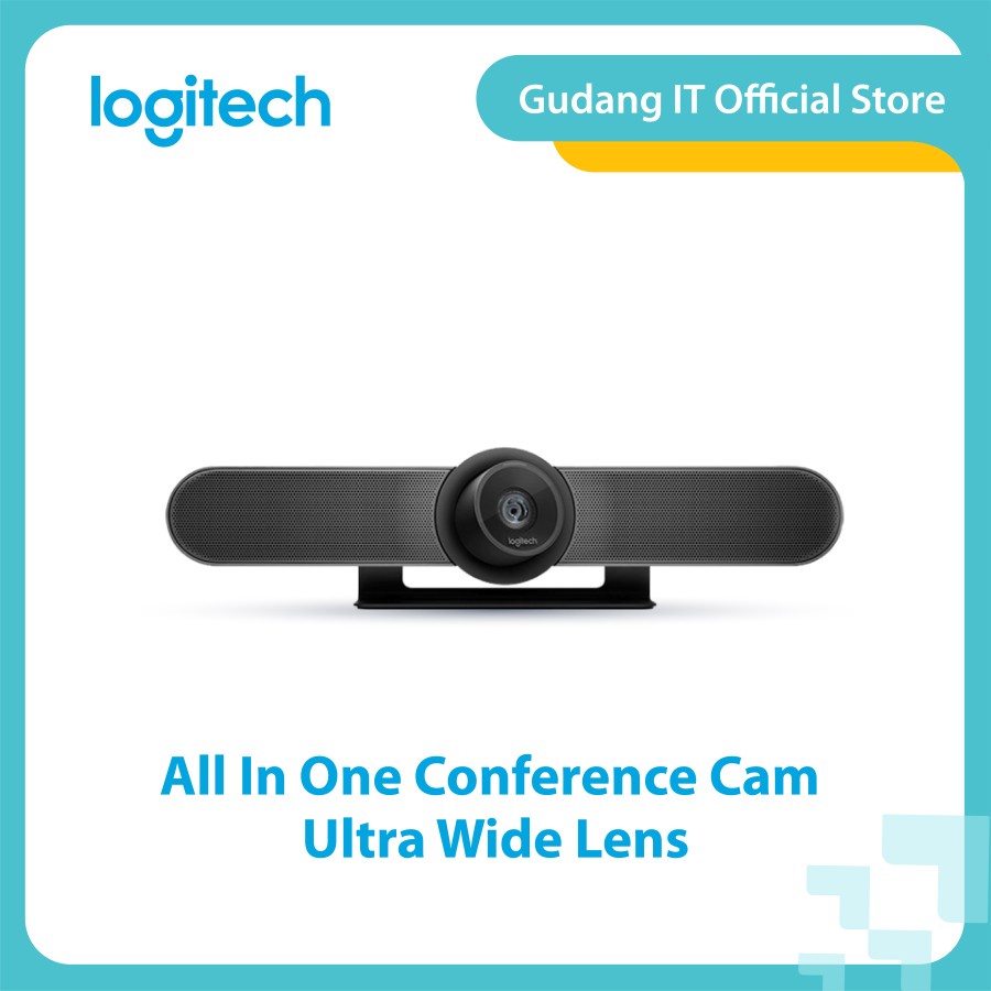Jual Logitech MeetUp All In One Conference Cam Ultra Wide Lens | Shopee ...