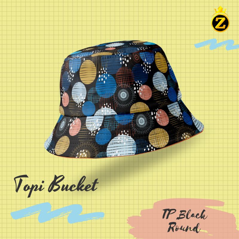 Jual Queenzie Topi Bucket Hat Bahan Canvas Premium Tebal | Shopee Indonesia