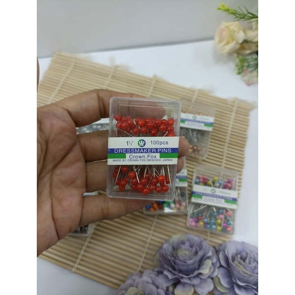 Jual Jarum Pentul Stainless | Dressmaker Pins Ukuran Besar | Jarum ...