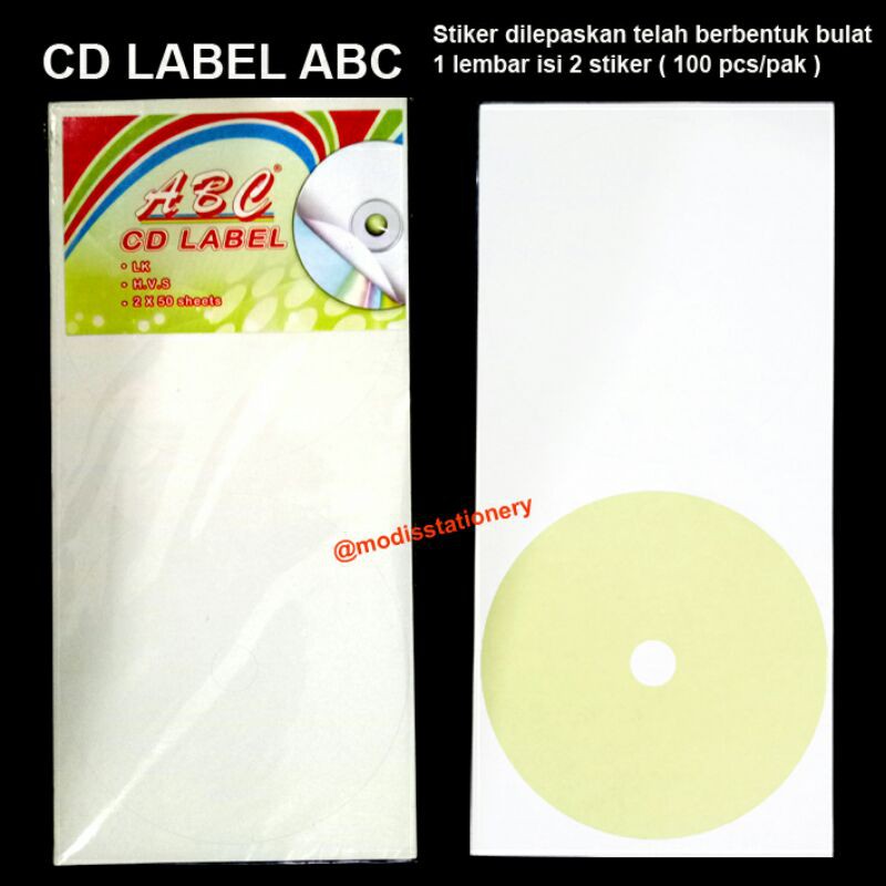 Jual cd label abc stiker cd | Shopee Indonesia