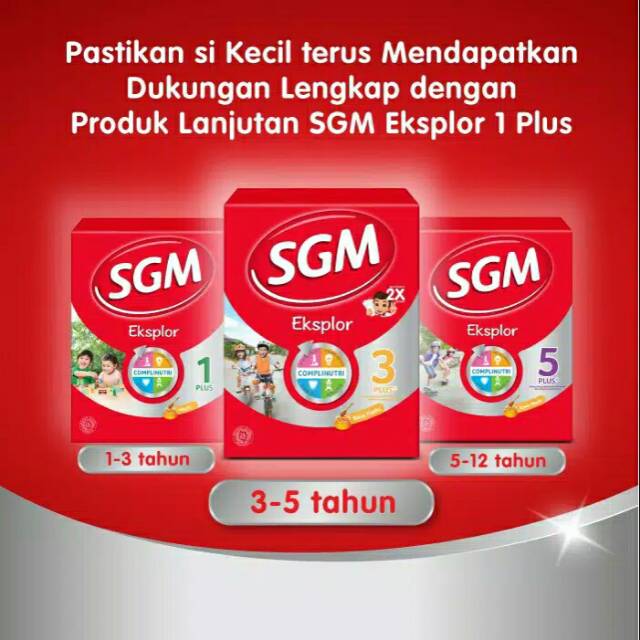 Jual Susu SGM 0-6, 6-12, 1+, 3+ ukuran 150 gr rasa Madu | Shopee Indonesia