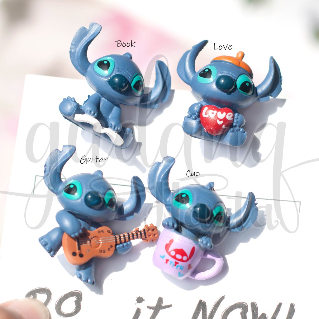 Jual GEMEZZ Pin Karakter Stitch 3D Mini Pin Lucu Monster Biru Bros Unik ...