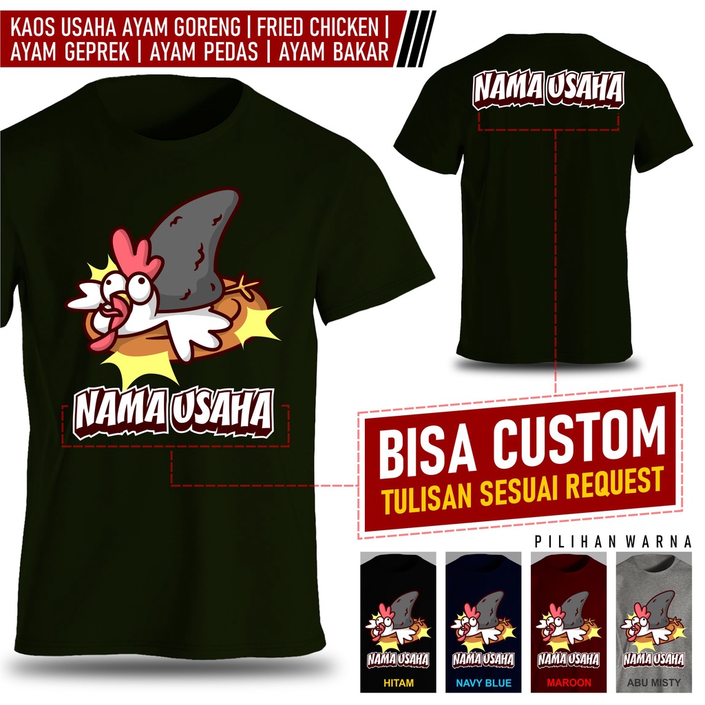 Jual Kaos usaha ayam geprek fried chicken ayam pedas restoran kedai ... Jual Kaos usaha ayam geprek fried chicken ayam pedas restoran kedai ...