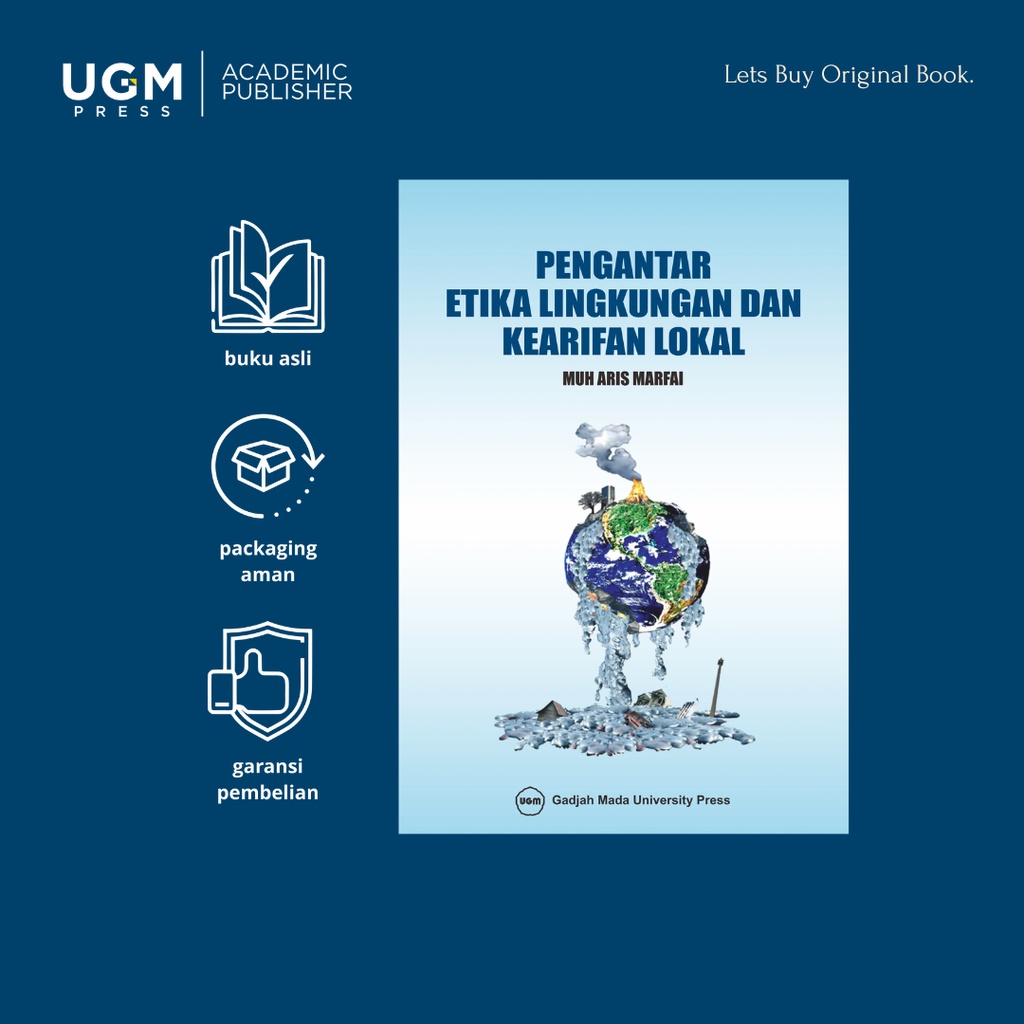 Jual UGM Press Buku Original Pengantar Etika Lingkungan dan Kearifan Lokal | Shopee Indonesia