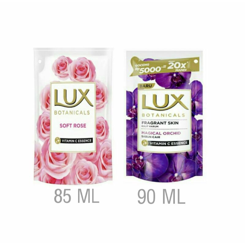 Jual Lux Sabun Cair Soft Rose 90ml | Shopee Indonesia