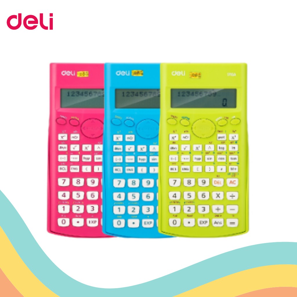 Jual KALKULATOR DELI E-1710A (1 PCS) | Shopee Indonesia