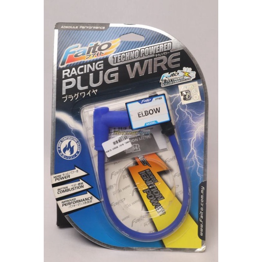Jual KABEL BUSI PLUG WIRE ELBOW FAITO MOTOR BEBEK FAITO ORIGINAL ...