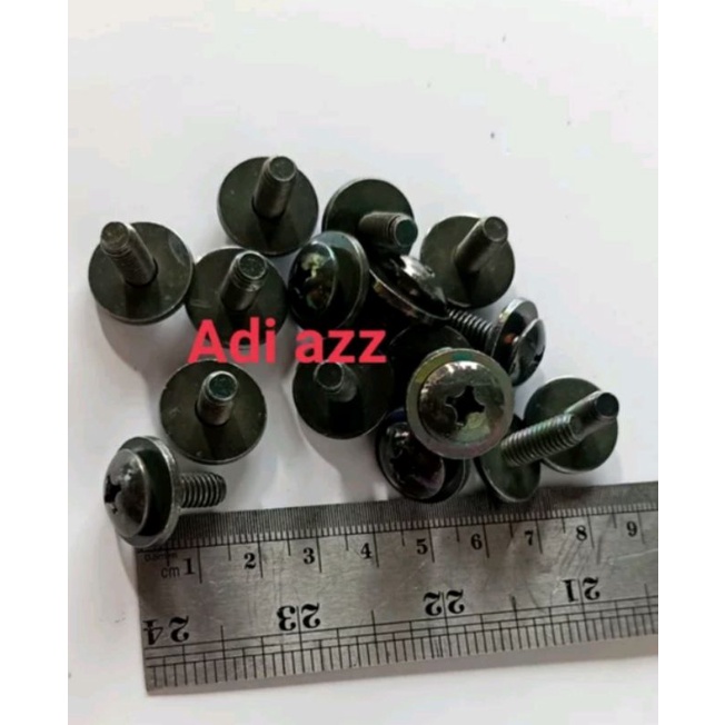 Jual baut baud body bodi suzuki hitam dan putih m6 x 15 satria 2tak lumba hiu tornado shogun ...