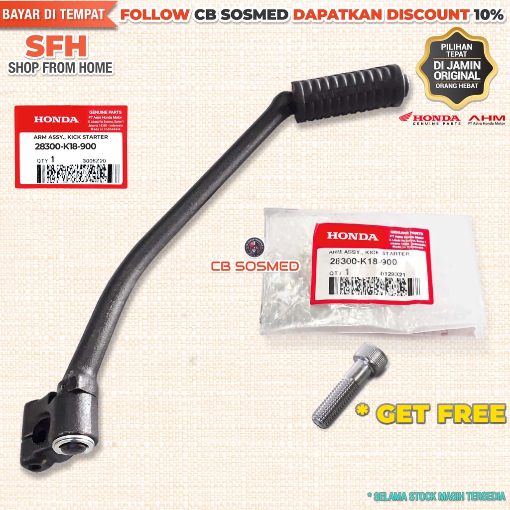 Jual Selahan Verza Pedal Stater MP Mono Kick Starter Mega Pro Monoshock ...