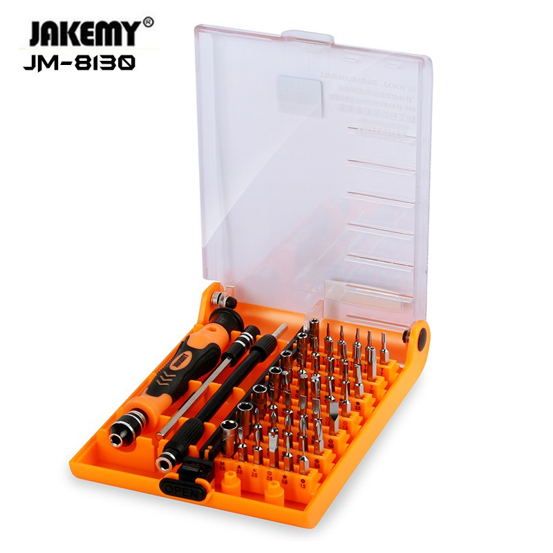 Jual Jakemy Obeng Set JM-8130 Computer Repair Tool Kit | Shopee Indonesia