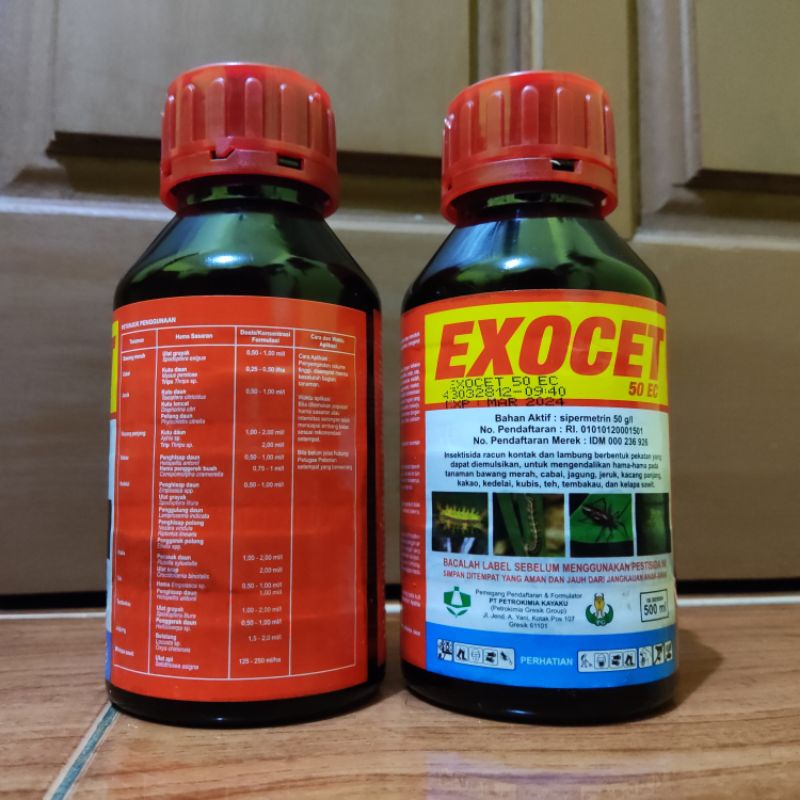 Jual Insektisida Exocet 50 EC 500ml [Penghabisan stok] | Shopee Indonesia