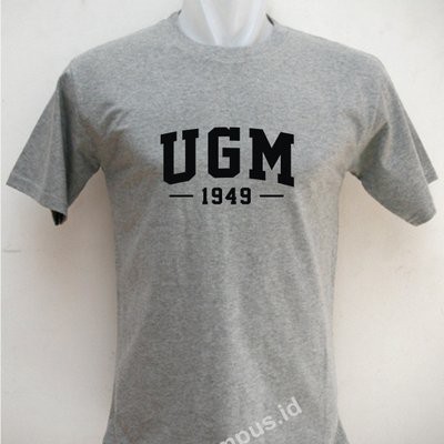 Jual PREMIUM BAJU TSHIRT KAOS UGM 01 - KAOS UNIVERSITAS GADJAH MADA ...