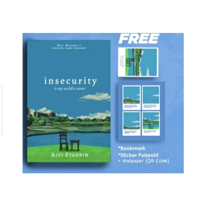 Jual Insecurity in my middle name - Alvi Syahrin ( free merchendise ...