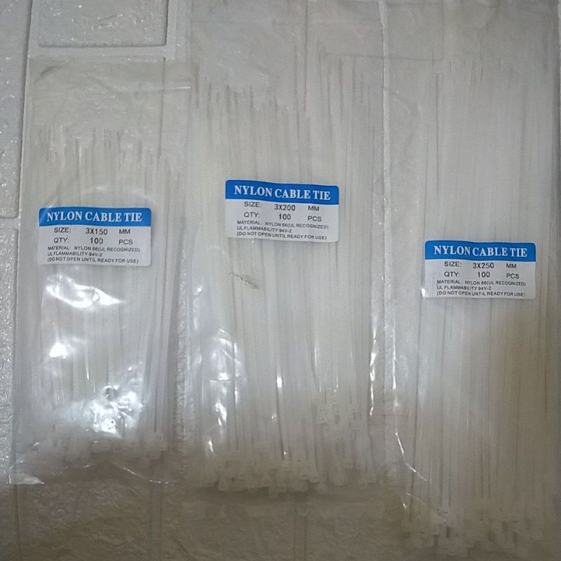 Jual Kabel ties 3 x 150 - 250mm | Shopee Indonesia