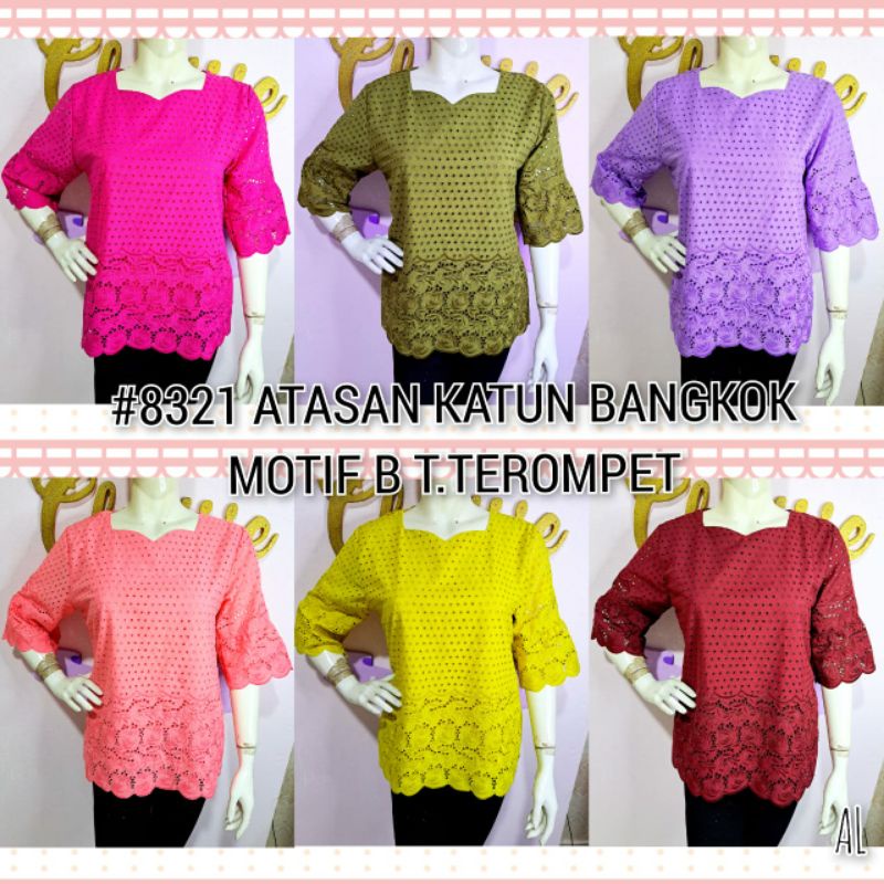 Jual NEW Model !! Blouse Katbol/ Atasan Katun bolong/ Katbol Premium ...