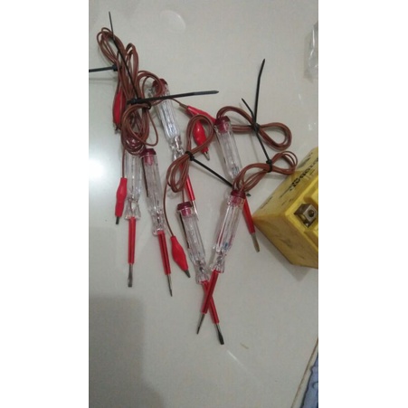 Jual Tespen DC 2 warna positif dan negatif 12v-24v | Shopee Indonesia