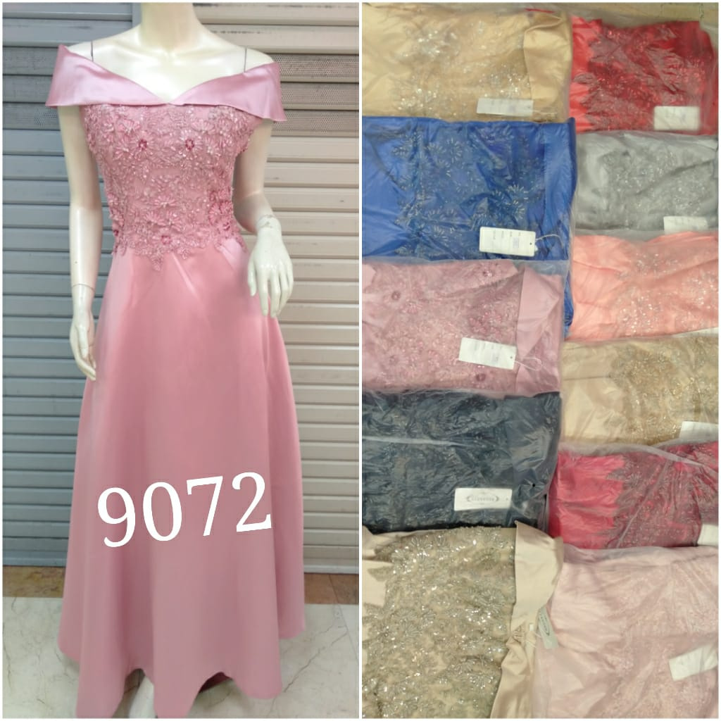 Jual Gaun Pesta Sabrina - Long Dress Prewedding Singer EXC9072 | Shopee ...