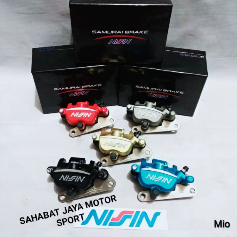 Jual Kaliper Depan Nissin Samurai 2 Piston Mio Soul Mio Smile Fino Karbu Jupiter Mx Lama Jupiter ...