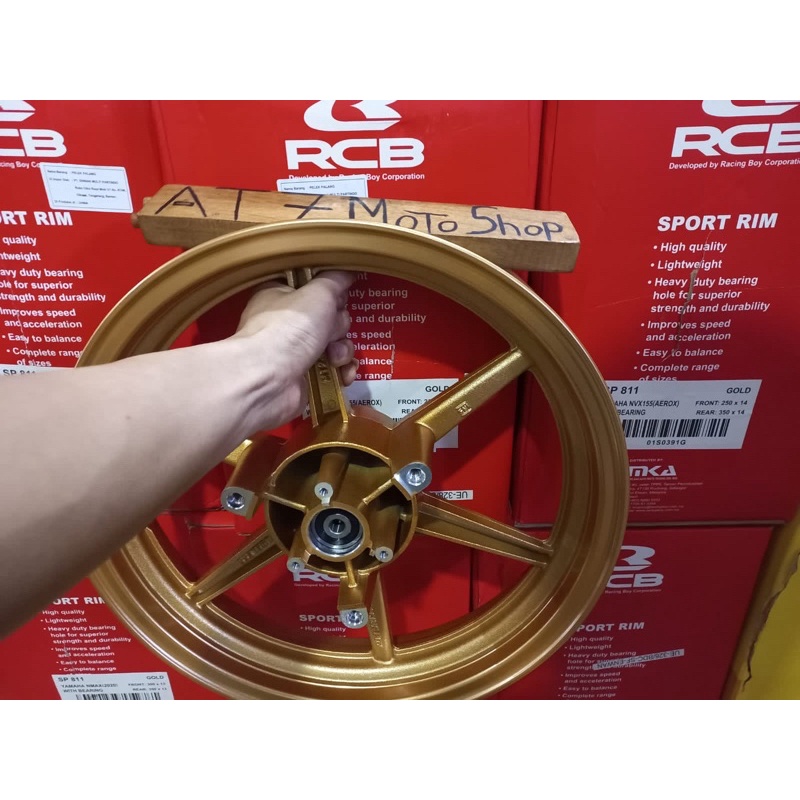 Jual Velg RCB Aerox PNP r14 velg racingboy aerox pnp pasang langsung ...