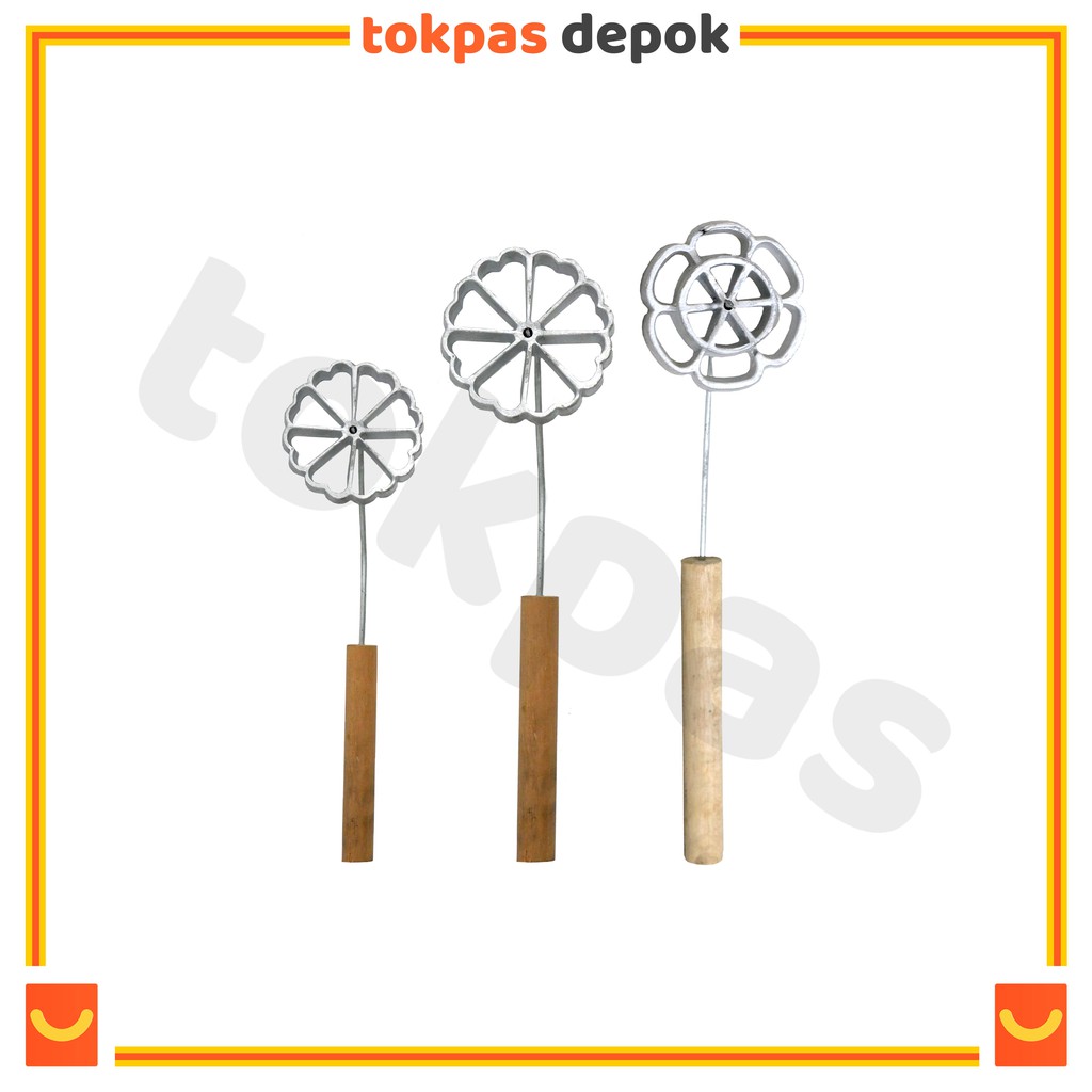 Jual Cetakan Kembang Goyang Aluminium Susun / Jumbo / Kecil LY-017 ...