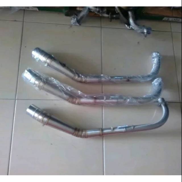 Jual Leher knalpot header knalpot kolong buat segala motor bebek ...