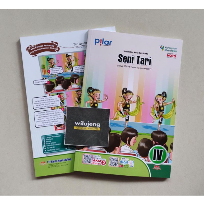 Jual Buku PILAR Kelas 4 Seni Tari SD MI Kurikulum Merdeka / K21 | Shopee Indonesia
