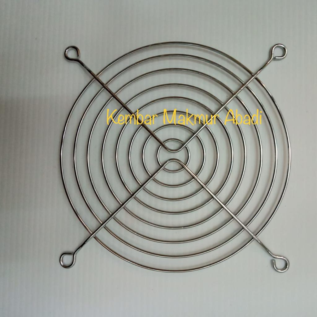 Jual Fan Metal Guard TAB (Grill) 4inch / Pelindung Fan 4 inch / FAN Guard 4" / Fan Grill 4 inch ...