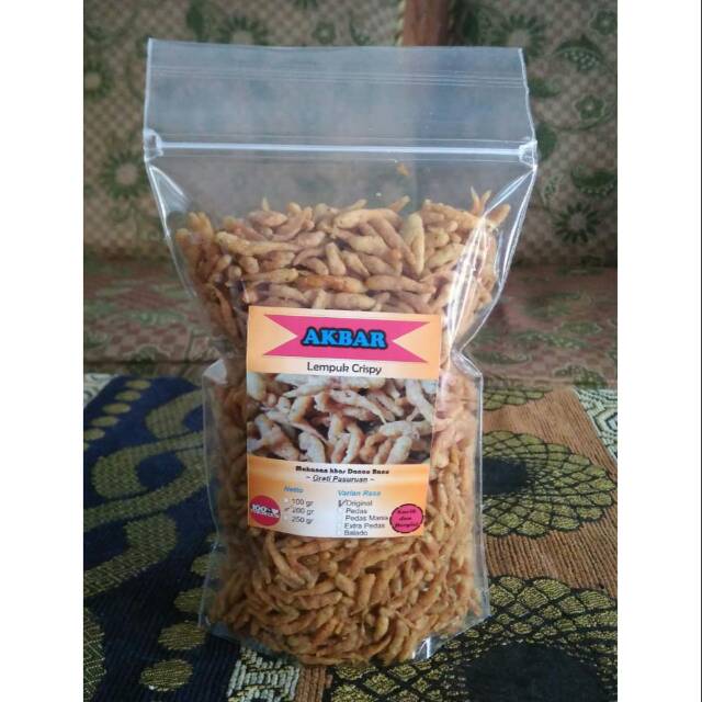 Jual Lempuk Crispy IKAN KHAS DANAU RANU GRATI 200 gram | Shopee Indonesia