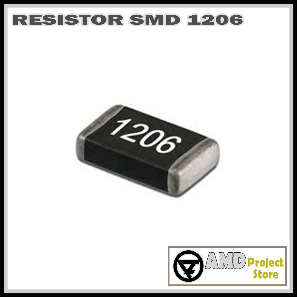 Jual Resistor SMD 1206 R smd 1206 Berbagai Ukuran / Nilai | Shopee ...