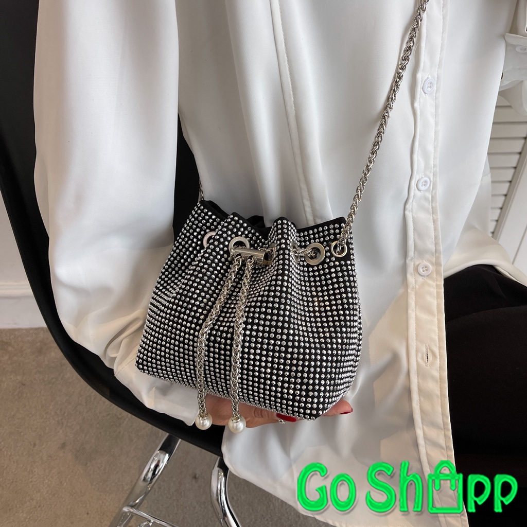 Jual Bucket Bag Wanita Import - Tas Selempang Wanita Bling Bling Import ...