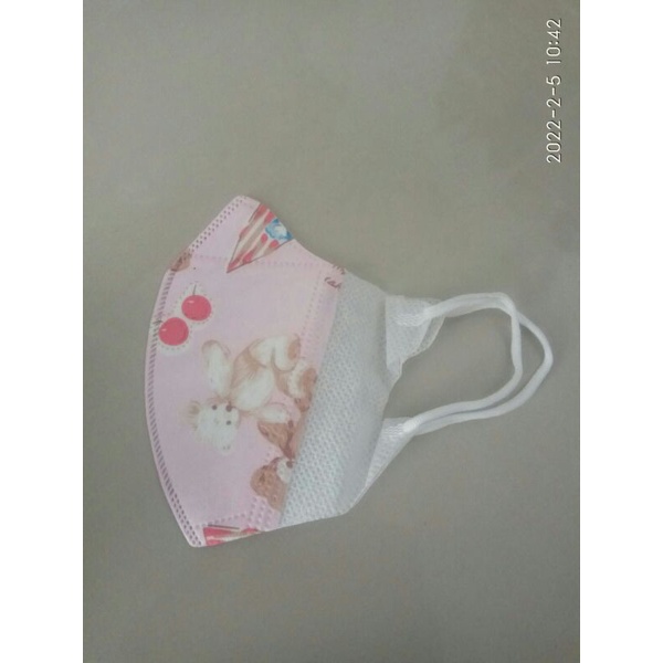 Jual masker 3D children karakter lucu dan cantik isi 50 pcs | Shopee ...
