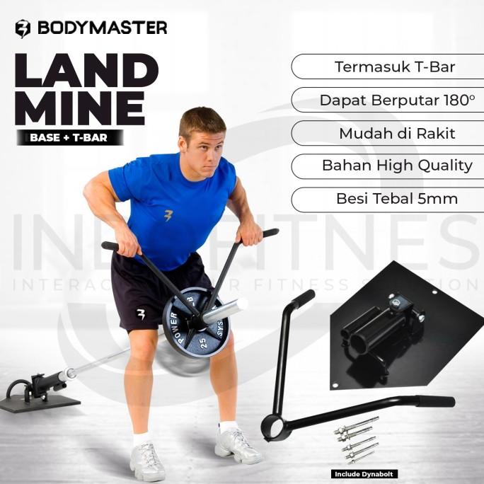 Jual Bodymaster Landmine Base + T bar Row handle - Fitness Gym | Shopee ...