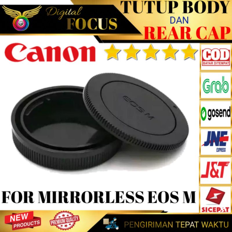 Jual Tutup body Body cap Canon EOS Mirrorless M10 EOS M M100 M3 M5 ...