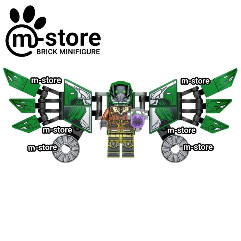 Jual brick spider-man spiderman vulture adrian toomes mini toy figure ...