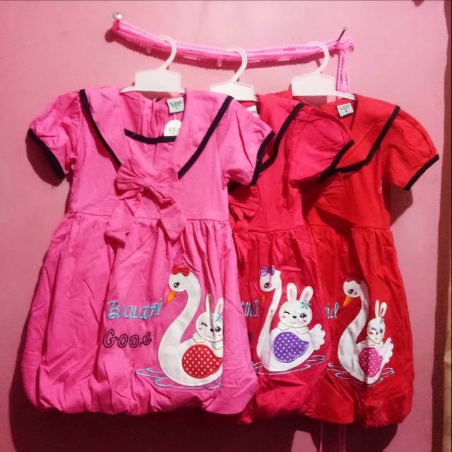 Jual Dress Balon (2t - 3t) | Shopee Indonesia