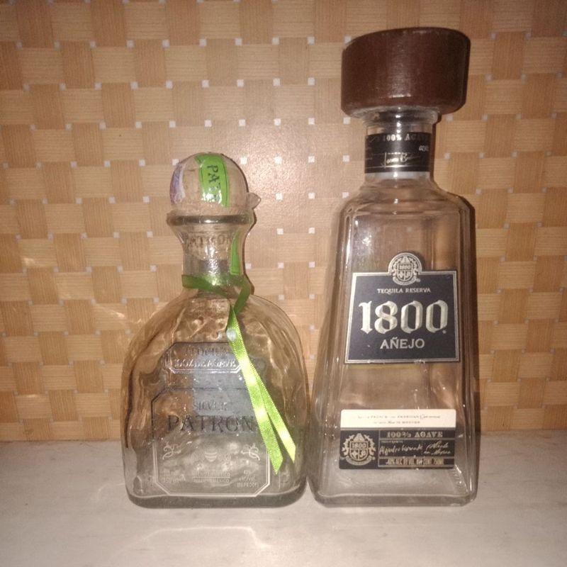 Jual BOTOL BEKAS PAJANGAN UNIK / BOTOL BEKAS MINUMAN TEQUILA | Shopee ...