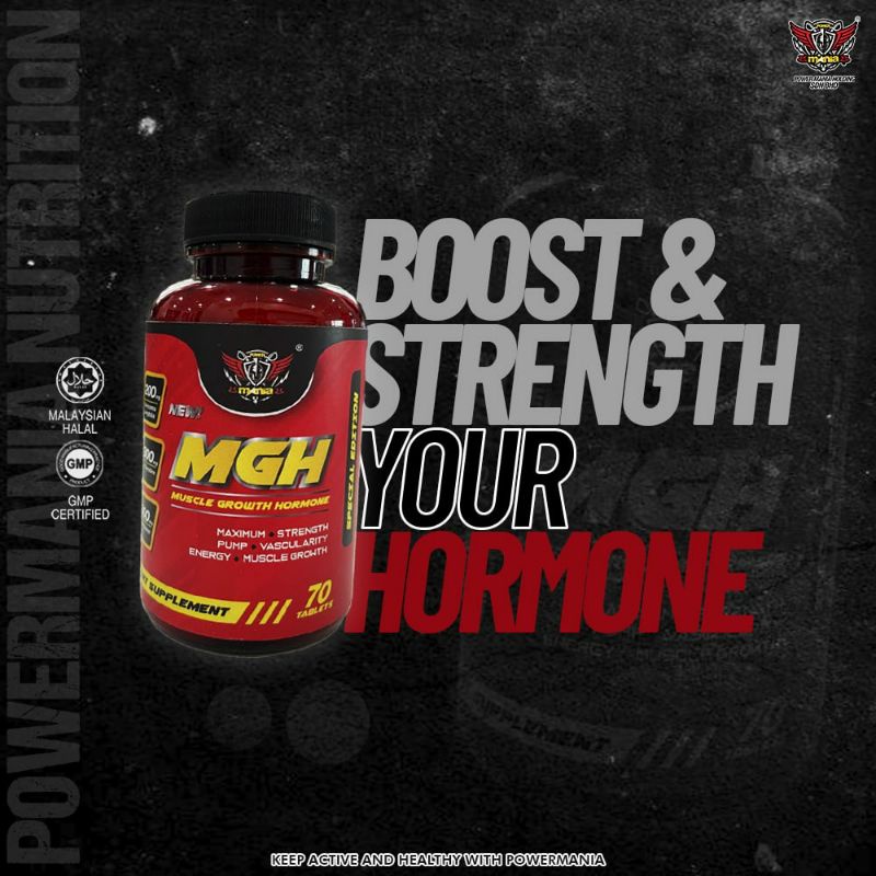 Jual MGH (MUSCLE GROWTH HORMONE) 70 TABLET | Shopee Indonesia