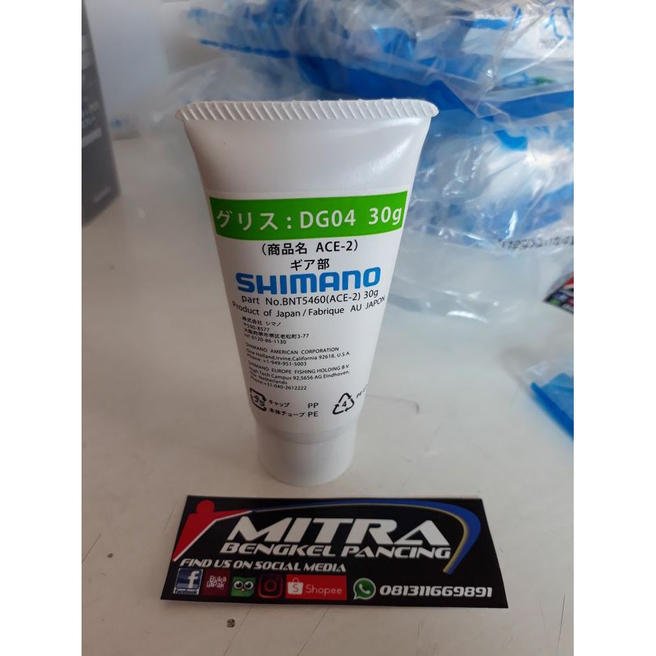 Jual MURAH ! Shimano DG04 ACE-2 30 grm Grease Shimano Ori Made In Japan ...