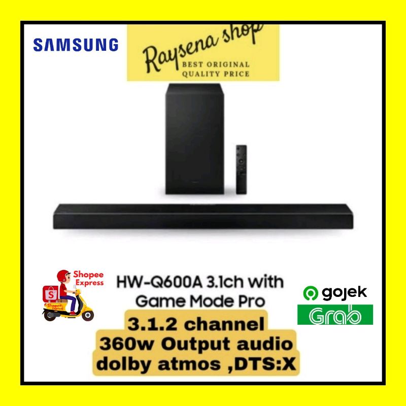 Jual SAMSUNG Soundbar HW-Q600A / HWQ600 GARANSI RESMI | Shopee Indonesia
