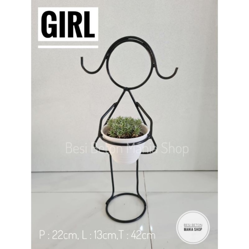 Jual STANDING POT / STANDING POT BESI / RAK KAKTUS / RAK POT BESI / POT ...