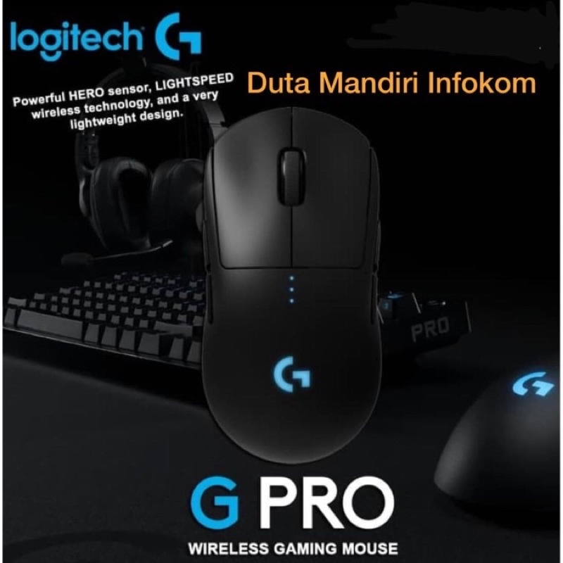 Jual MOUSE LOGITECH GPRO WIRELESS GAMING | Shopee Indonesia