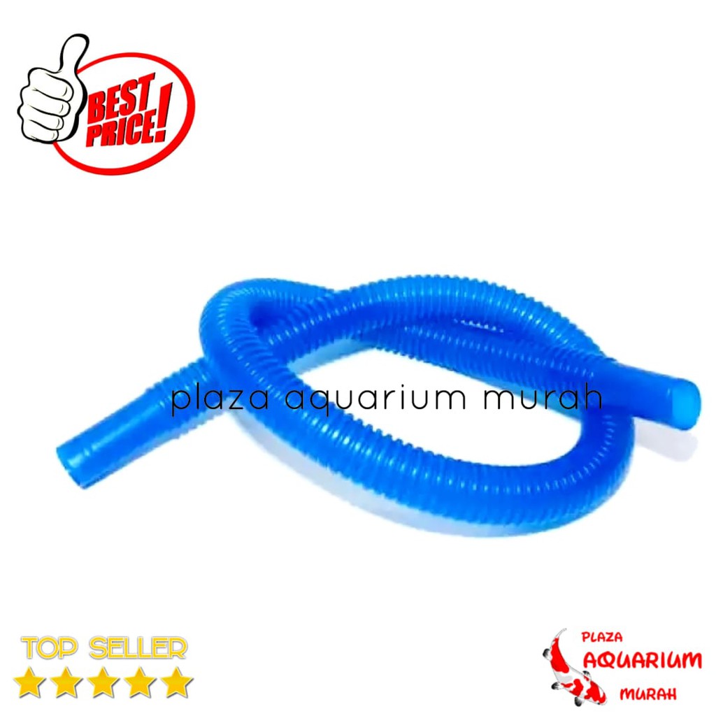 Jual Selang biru/selang spiral untuk pompa aquarium | Shopee Indonesia