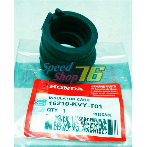Jual SP76 KARET SAMBUNGAN MANIPUL MANIFUL INTEK INTAKE BEAT SCOOPY KARBU ORI 17112 - KVY 900 ORI ...