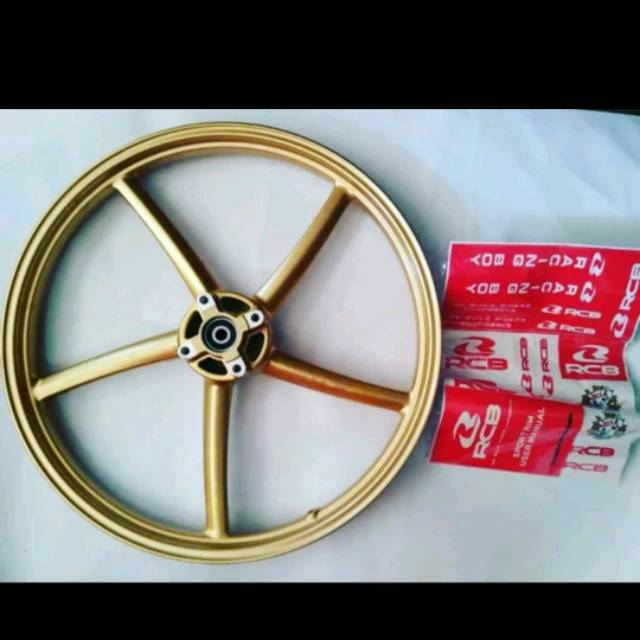 Jual Velg RCB Depan SP522 Gold ukuran 1.20 Ring 17 | Shopee Indonesia