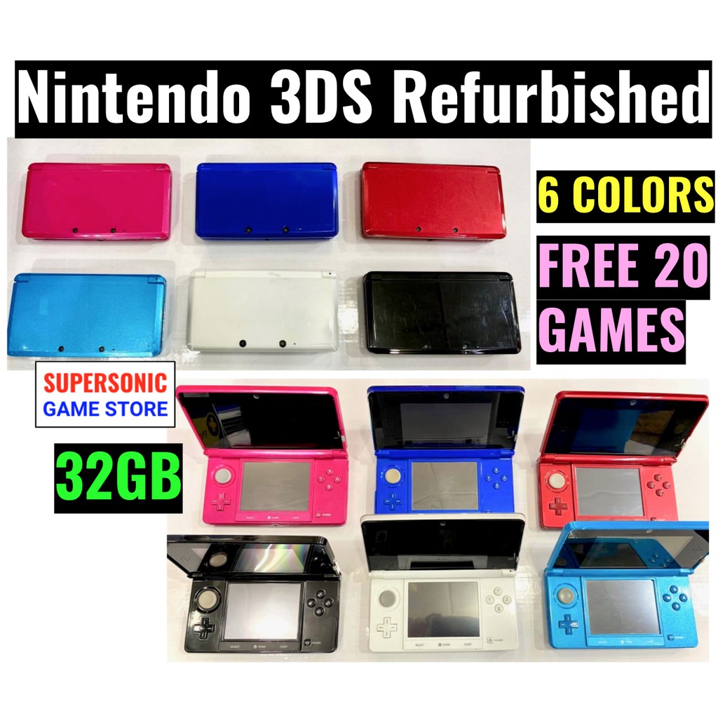 Jual Nintendo 3DS Refurbished | Shopee Indonesia