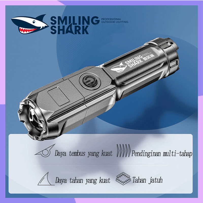 Jual Lampu Senter Led Mini Portable Super Terang Jarak Jauh Usb Rechargeable Untuk Outdoor New ...