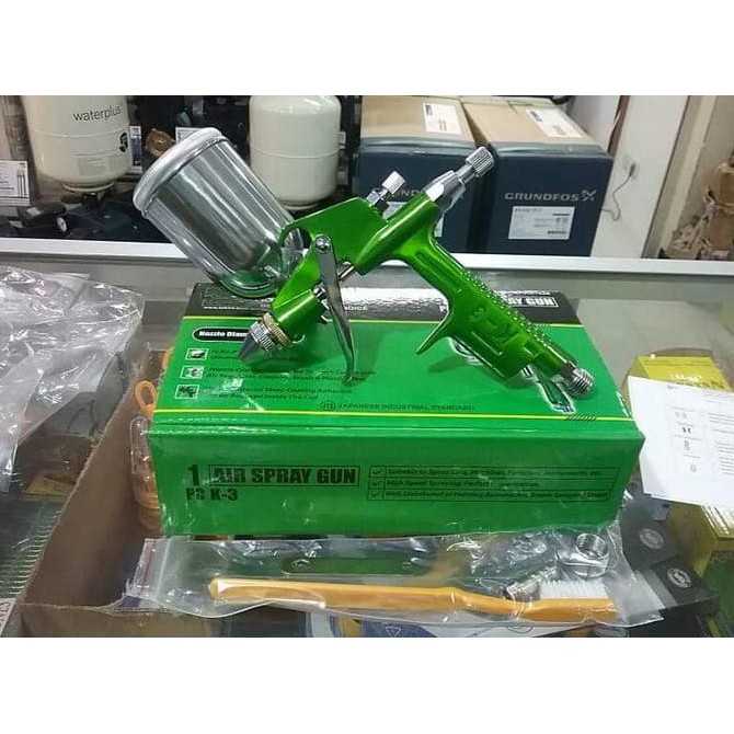 Jual Spray Gun Tekiro K-3 Tabung Atas Cat Semprot Air Spray Gun Tekiro ...